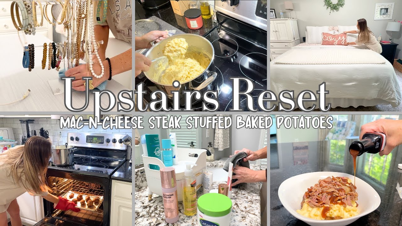 Cleaning & Cooking: Master Bedroom Refresh & Mac-N-Cheese Steak Stuffed ...