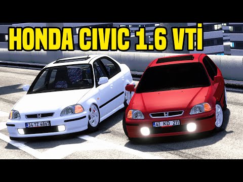 Assetto Corsa - Honda Civic 1.6 Vti // Vutututu w/ Sezer İş
