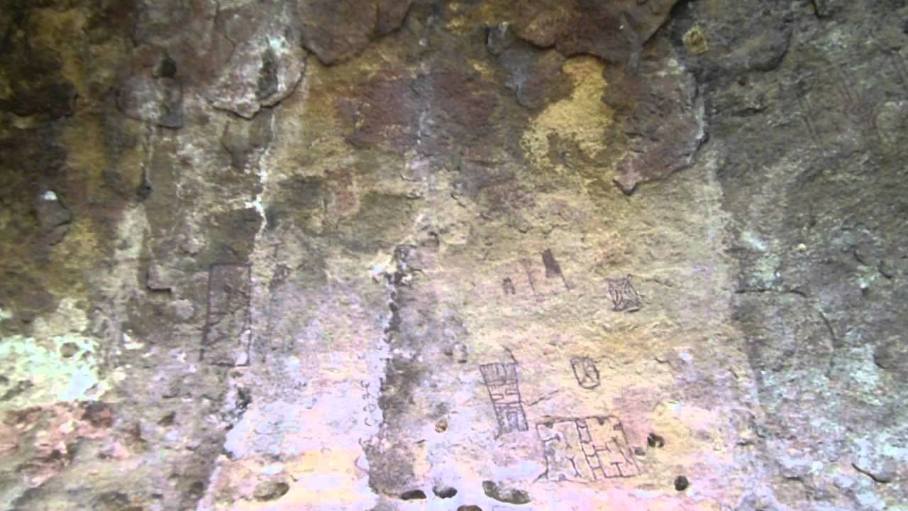 ROCK PAINTINGS (10,000BC) AT ISCO CAVES, JHARKHAND - YouTube