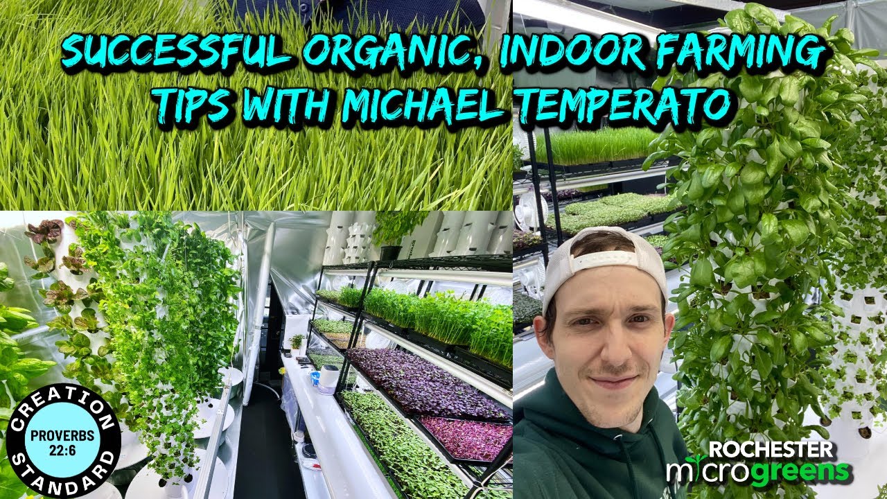 How to Farm in a Closed System with Michael Temperato - YouTube