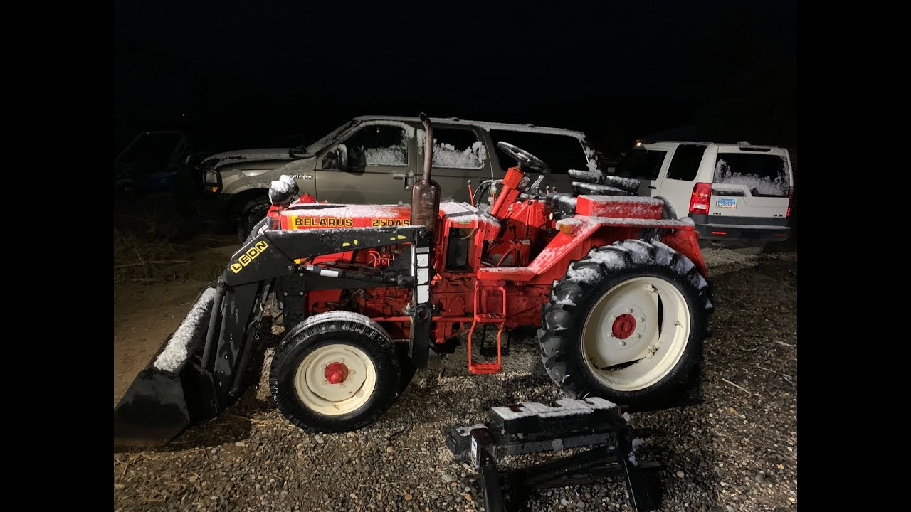 1991 Belarus 250AS Tractor (Part 2) "Can We Get It Started?" - YouTube