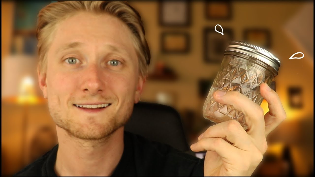 ASMR with Mason Jars [Water Sounds] [Tapping] [Layered] - YouTube