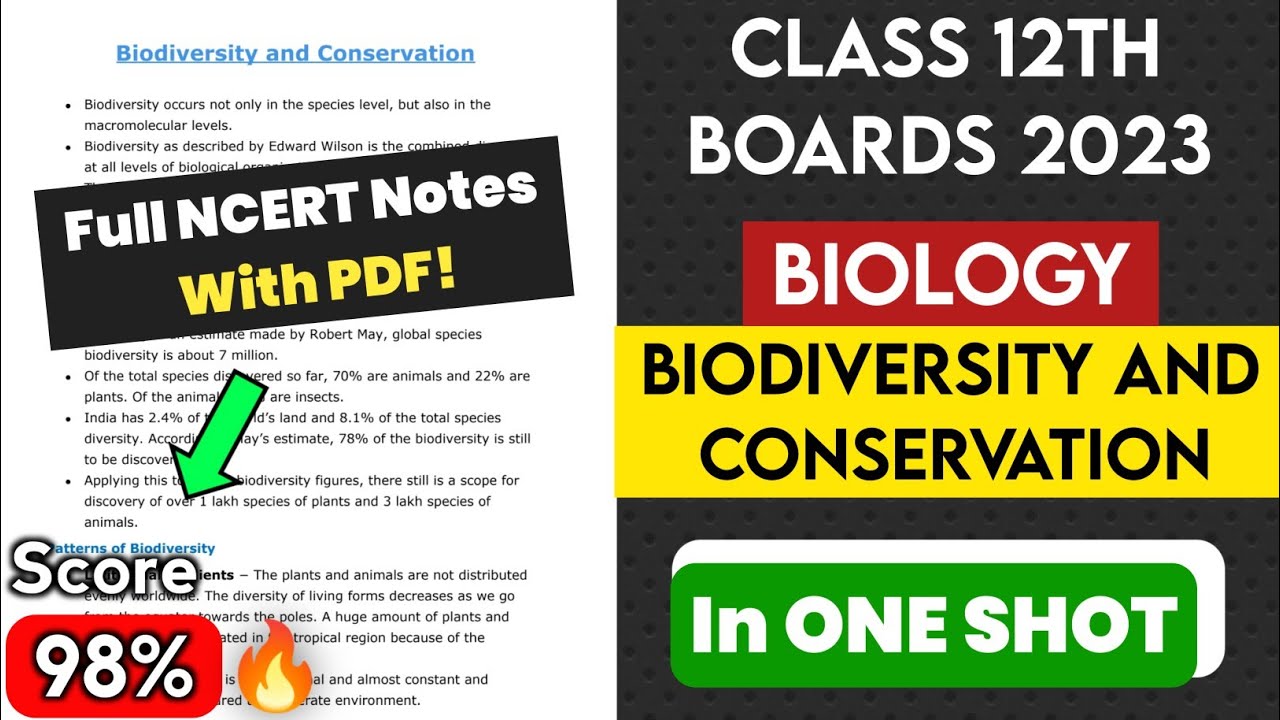 Class 12 Biology Notes | Best Short Notes in 18 pages for Boards 2023 ...