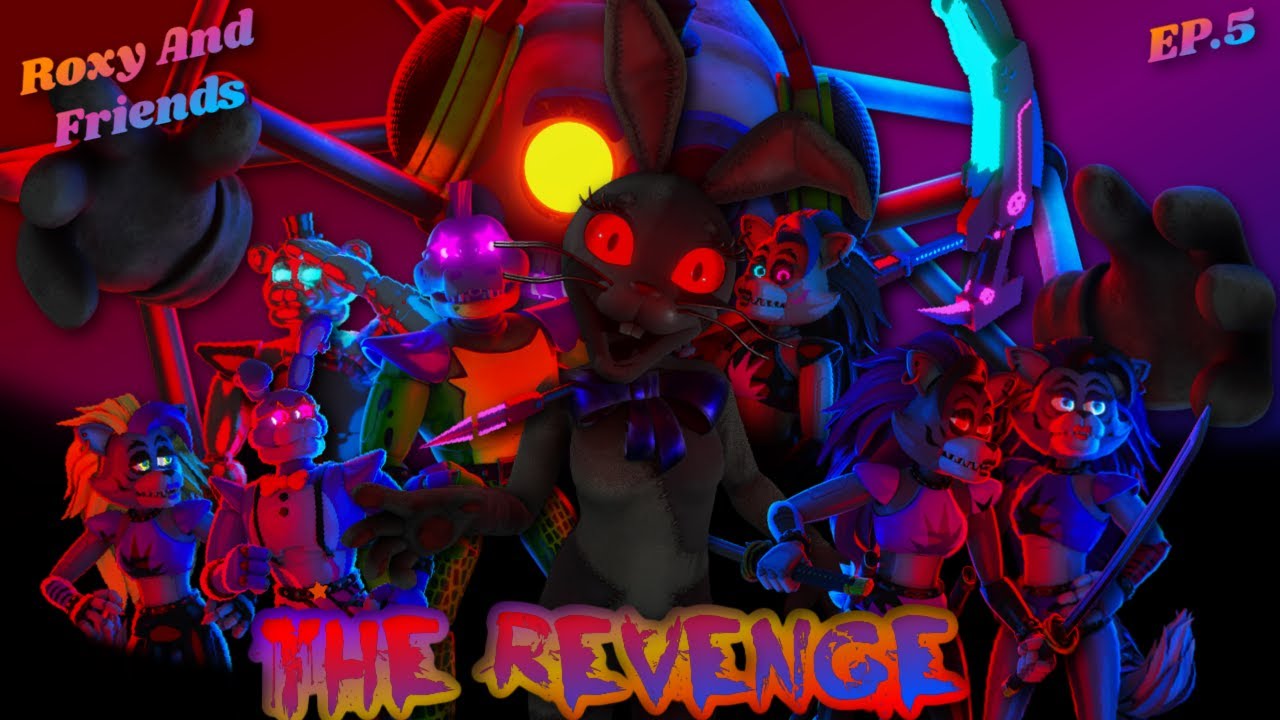 Roxy And Friends, Episode 5, The Revenge, Fnaf [Blender] - YouTube