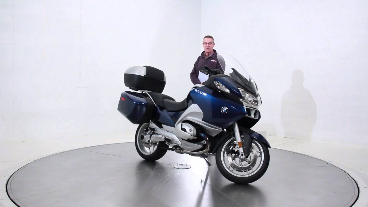 2008 BMW R1200RT BLUE - YouTube