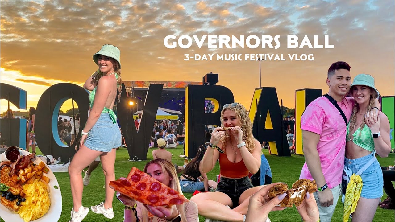 3-day Gov Ball 2022 VLOG: || music festival highlights- music, food ...