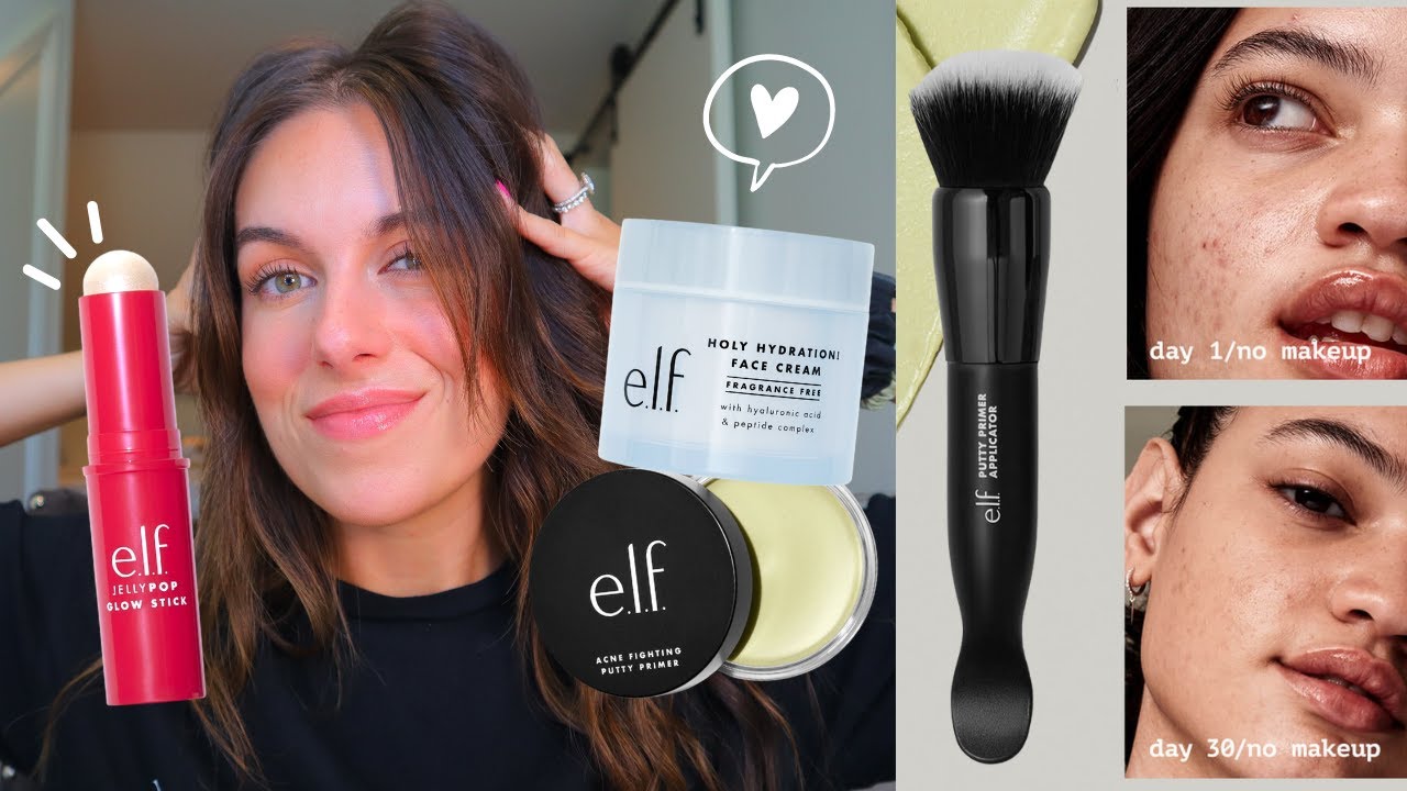 ACNE FIGHTING MAKEUP??? // New releases from Elf and Tarte | Rudi Berry ...