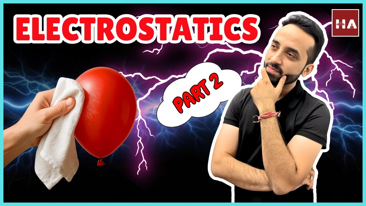 Charging by Friction, Induction & Conduction| Electrostatics (Part 2 ...