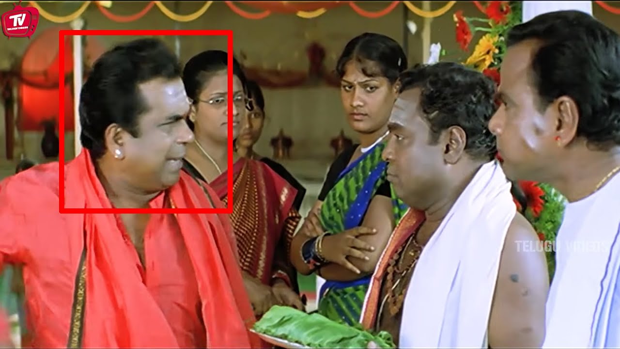 Brahmanandam, Gundu Hanumantha Rao Hilarious Comedy Scene ...