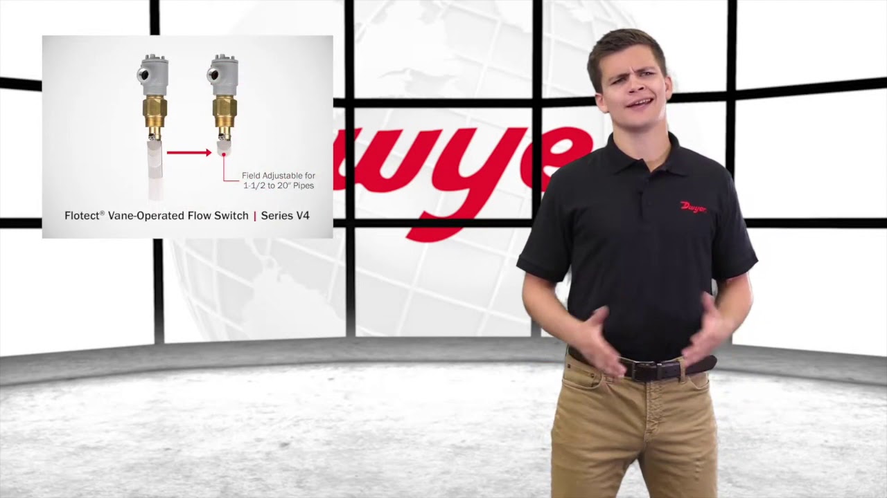 Flotect® Mini Size Flow Switch | Series V4 - YouTube