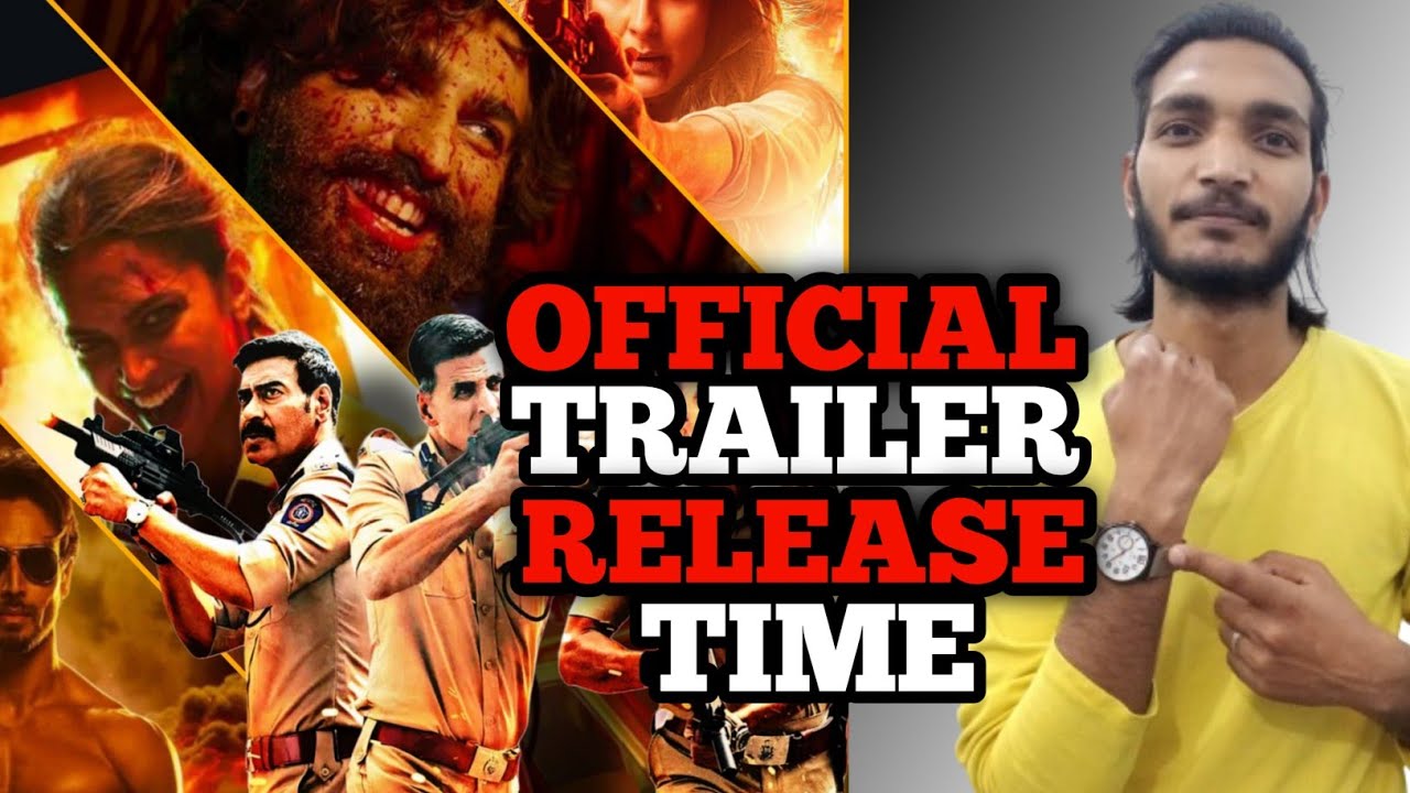 Singham Again Trailer Release Time | Singham Again Official Trailer ...