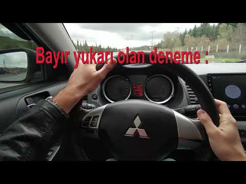 Mitsubishi Lancer 2010 (1.5 invite 110 hp) Acceleration  || 0-100 Hızlanma!!