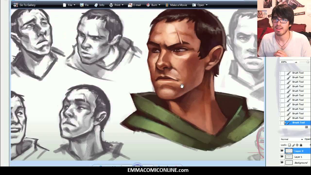 The KNKL SHOW 117: Drawing with a 3D mindset! - YouTube