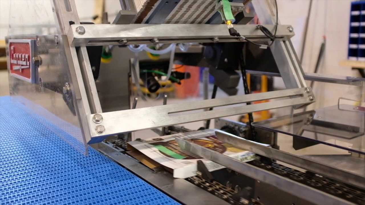 Langen B1 Frozen Pizza Cartoner | Mectec Packaging Machinery - YouTube