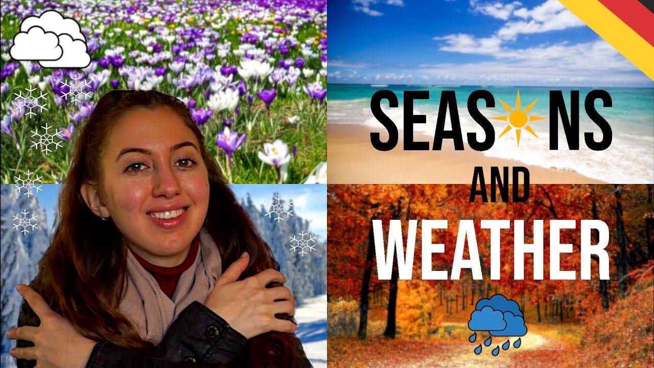 Seasons and Weather - Beginner German / Comprehensible Input - YouTube