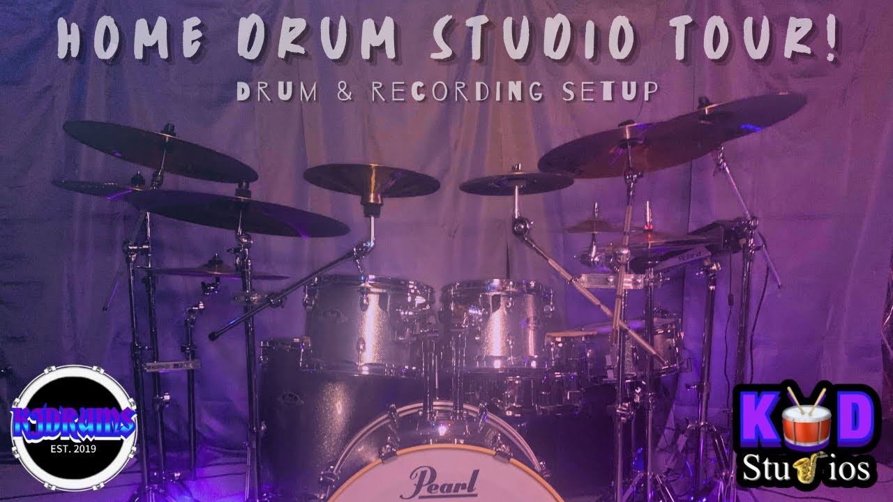 STUDIO REVEAL | K.O.D Studio Tour | Drum & Recording Gear Rundown ...