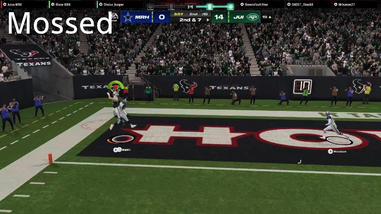 Mossed him!!! Madden NFL 24 - YouTube