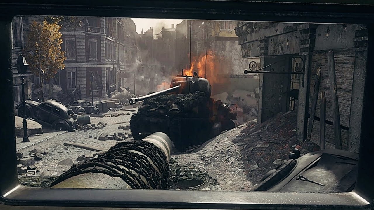 Call of Duty WWII - Collateral Damage - Realistic Gameplay 4K - YouTube
