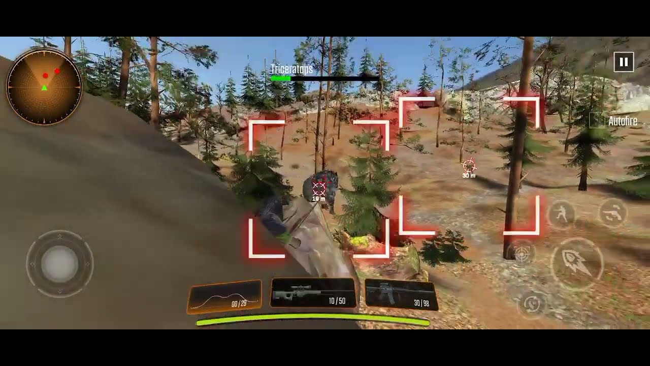 Dinosaur Hunter gameplay part 4 walkthrough Campaign offline game ...