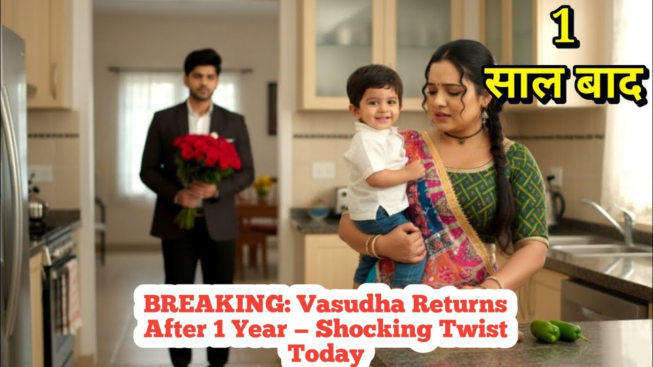 BREAKING: Vasudha Returns After 1 Year — Shocking Twist Today - YouTube
