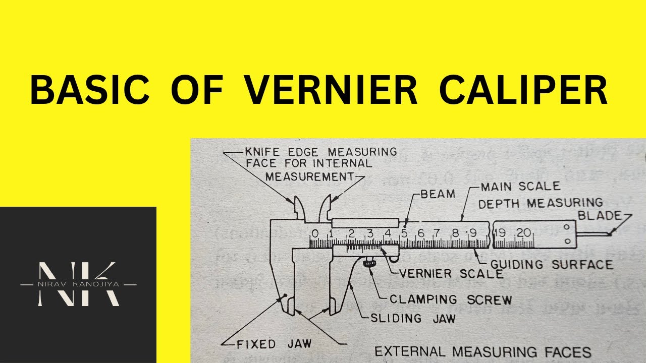 Basic of Vernier Caliper. Part 1 - YouTube
