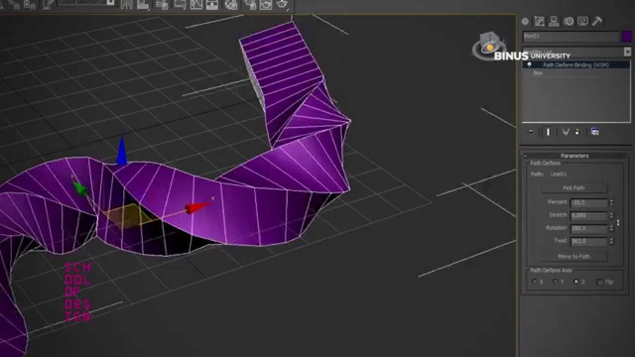 Animasi menggunakan parameter modifier - YouTube