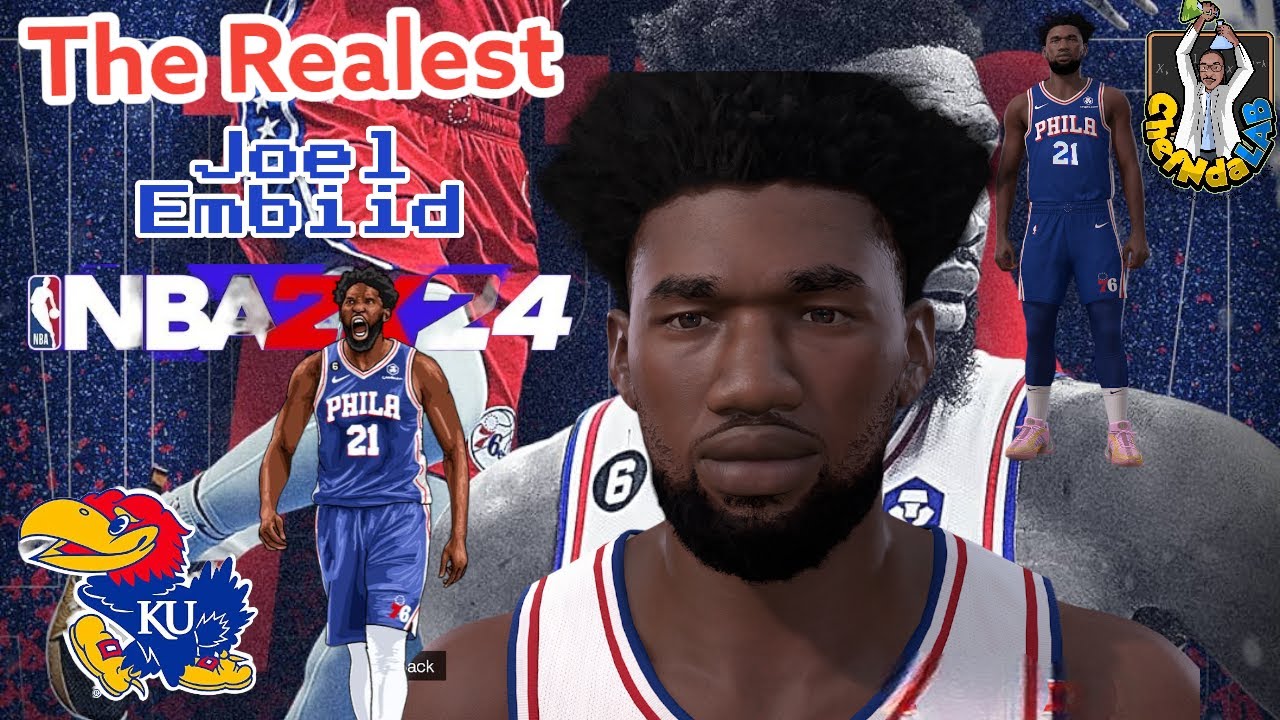 The Realest Joel Embiid NBA 2k24 Face Creation (Kobe Bryant Edition) 🔥🔥 ...
