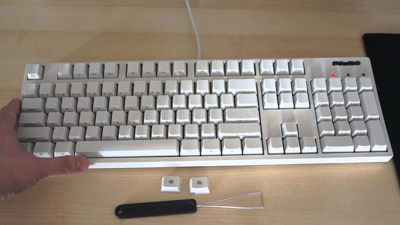 White Filco Ninja (MX Red) Review - YouTube