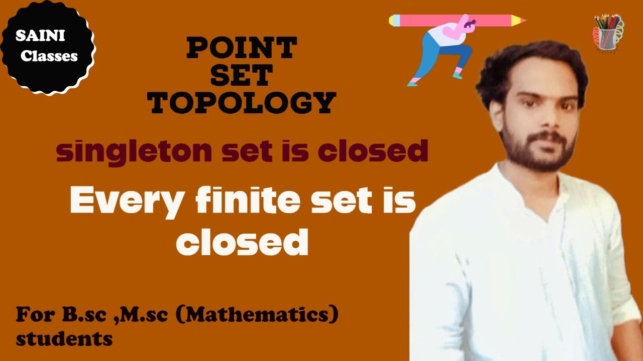 Singleton set is closed, finite set is closed || Point set topology ...