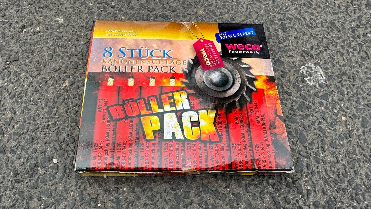 BÖLLER PACK | WECO FEUERWERK | KANONENSCHLÄGE - YouTube