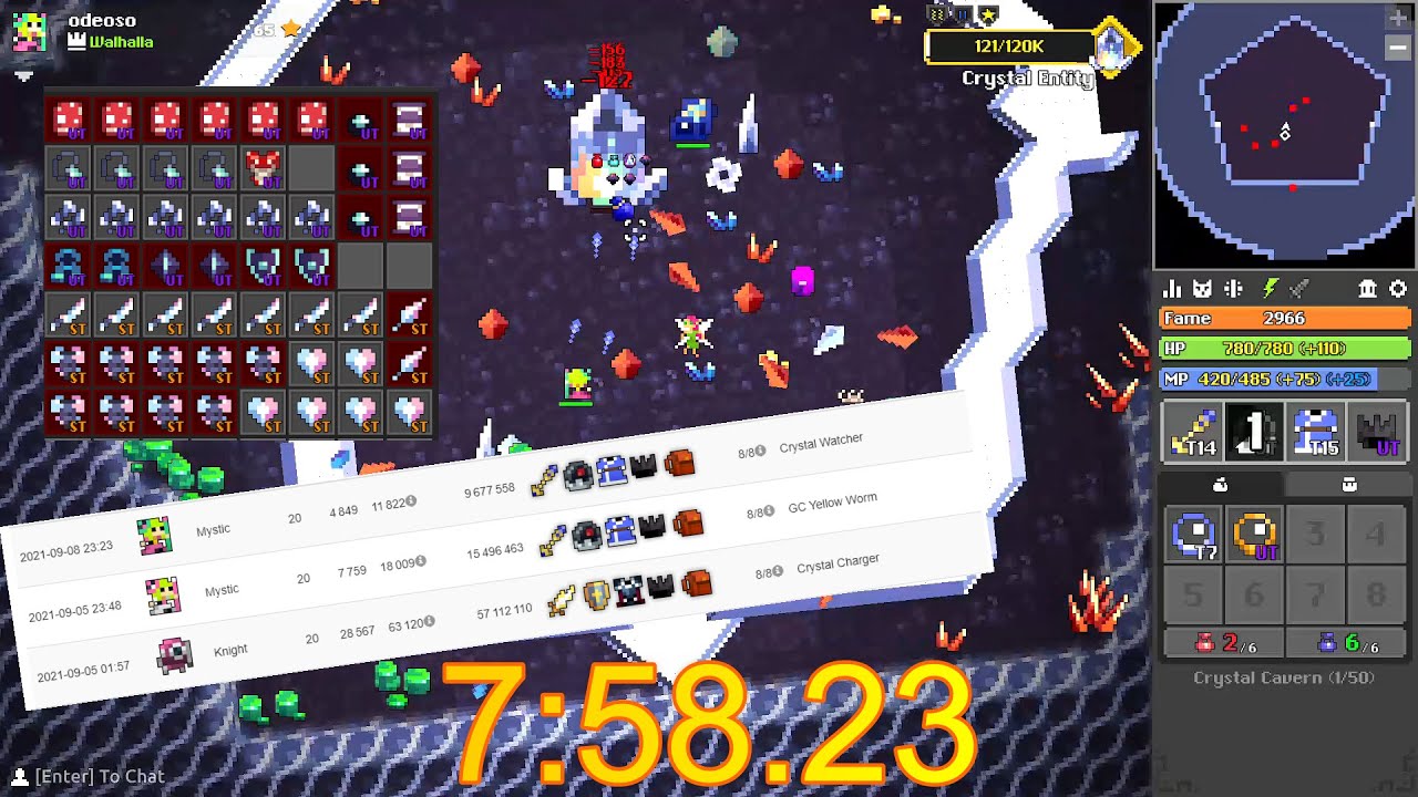 LOSE 3 CROWN | SOLO Fungal/Crystal | RotMG - YouTube