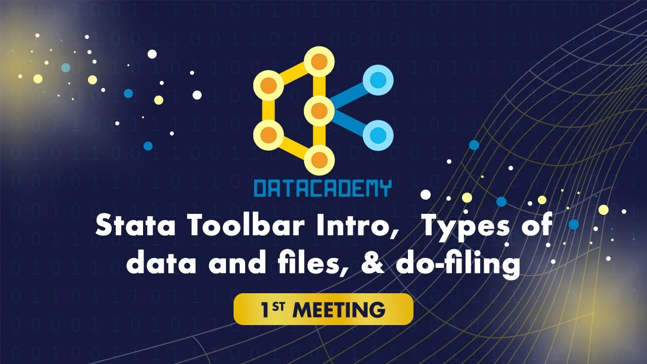 First Meeting: Stata Toolbar Intro, Types of Data and Files, & Do ...