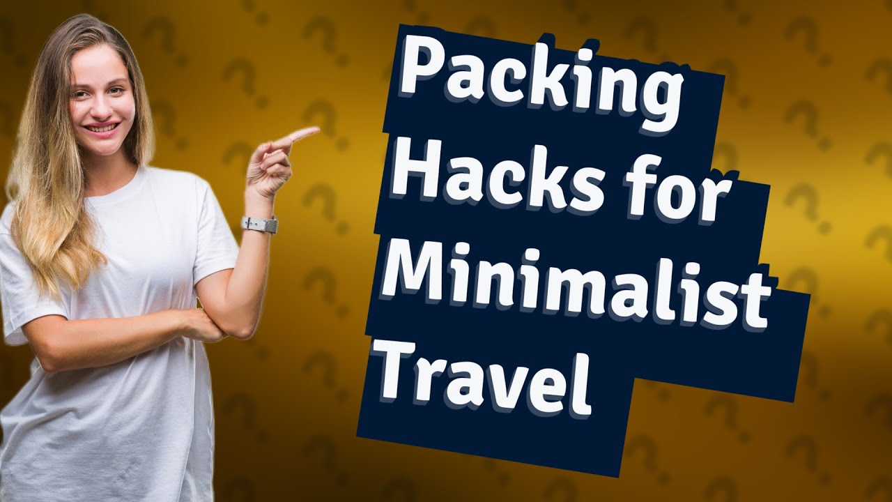 How Can I Pack Everything in a Carry-On for Minimalist Travel? - YouTube