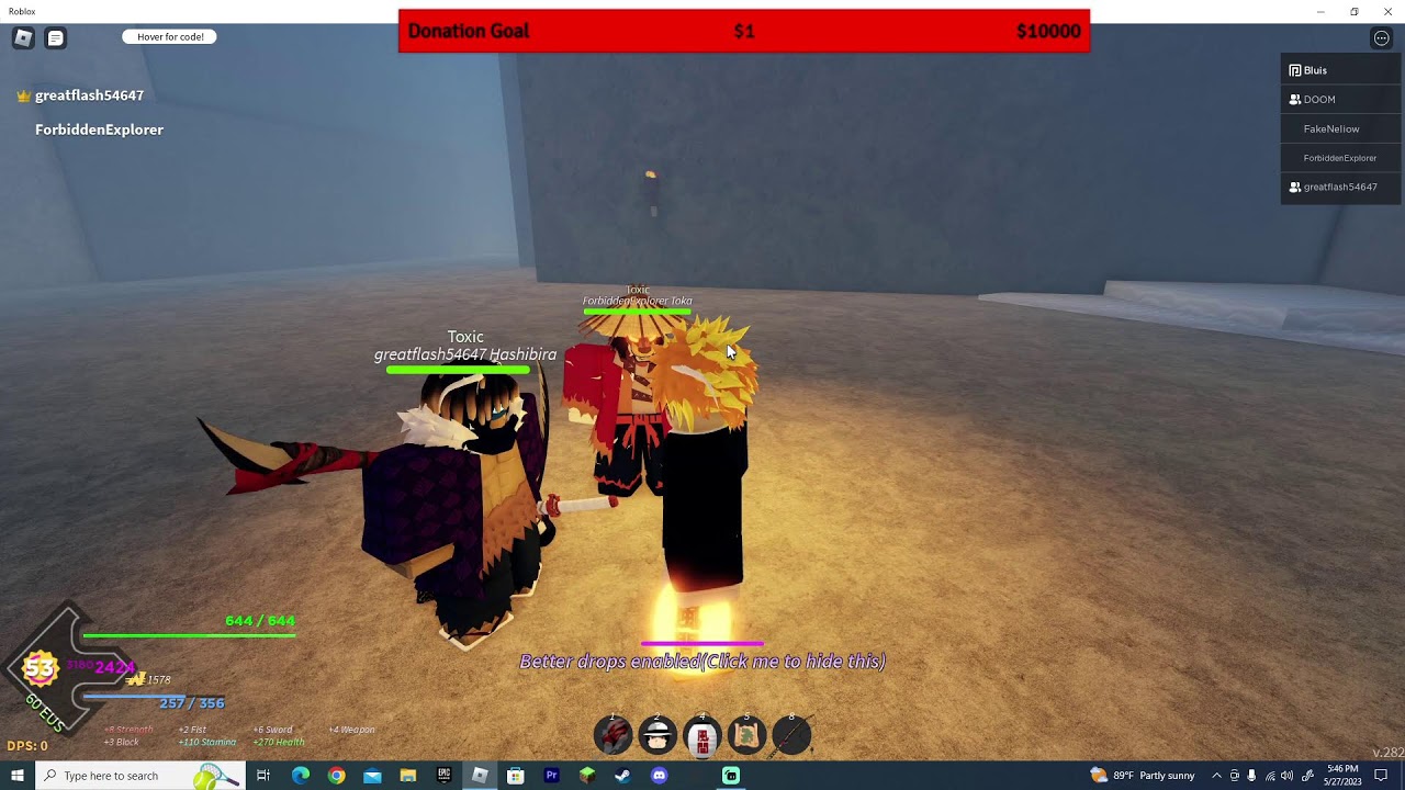 project slayers entering ouwohana - YouTube