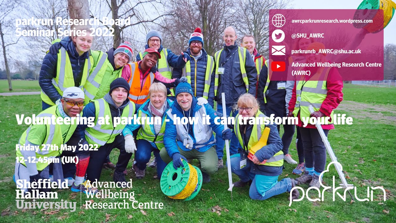 parkrun Research Board Seminar: Volunteering at parkrun - how it can ...