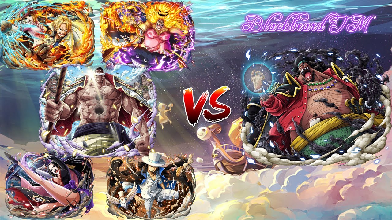 [OPTC] Blackbeard Treasure Map (TM) Vs My Teams - YouTube