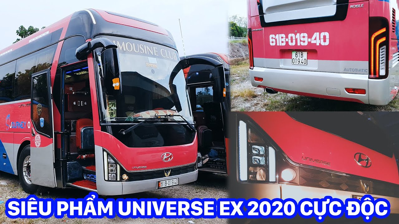 Siêu phẩm xe khách Universe EX 2020 khủng nhất Việt Nam - Xe khách, xe ...