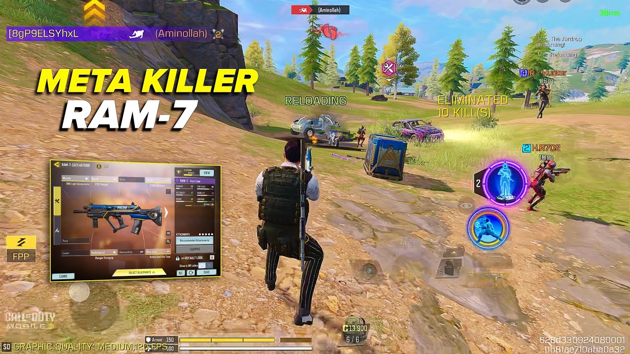 RAM-7 IS THE ULTIMATE META KILLER THIS SEASON | BEST RAM-7 LOADOUT CODM ...