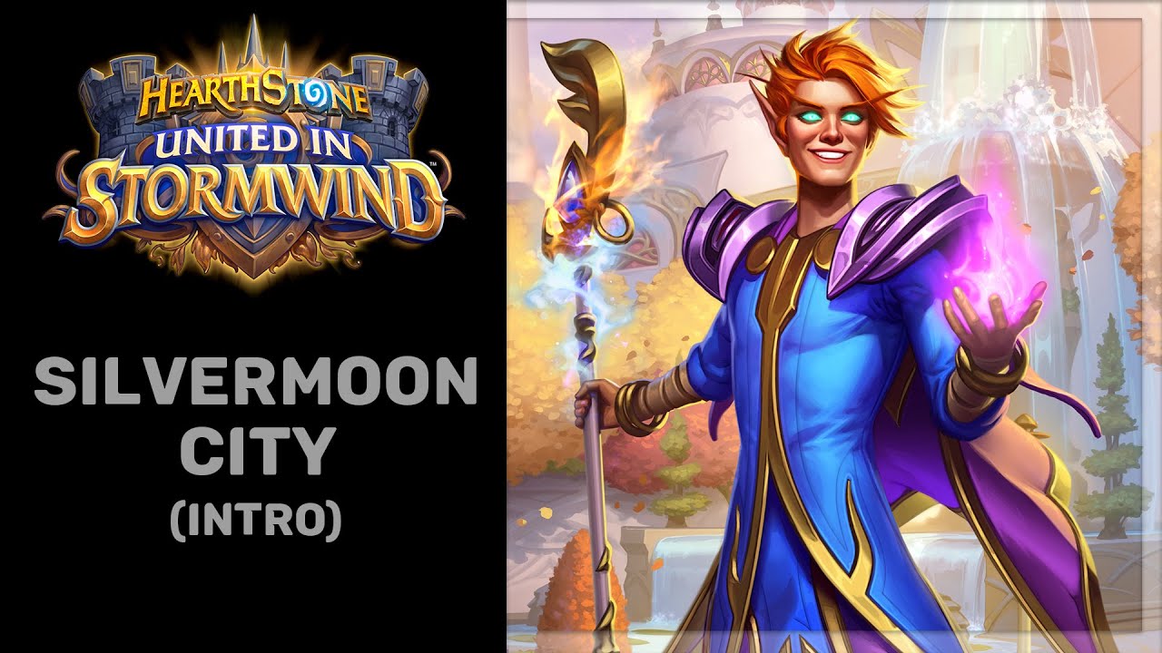 Hearthstone - Theme of Arcanist Dawngrasp (Silvermoon City) - YouTube