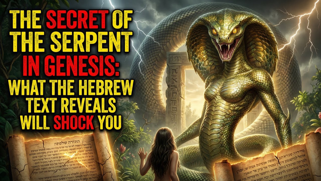 The Secret of the Serpent in Genesis: What the Hebrew Text Really ...