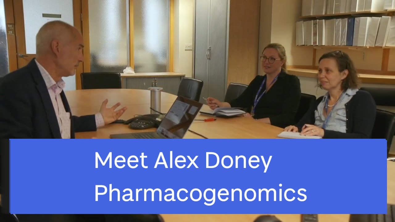 Meet Alex Doney | Pharmacogenomics | University of Dundee - YouTube