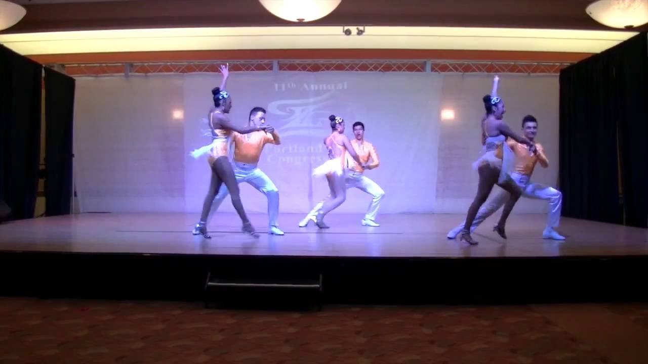 Estilo Latino dance company / portland salsa congress 2015 - YouTube