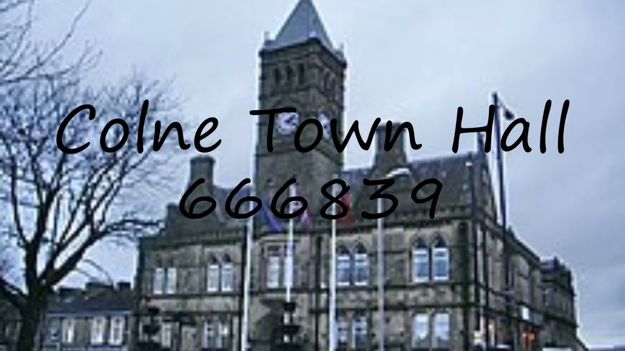 How to pronounce Colne Town Hall 666839 in English? - YouTube