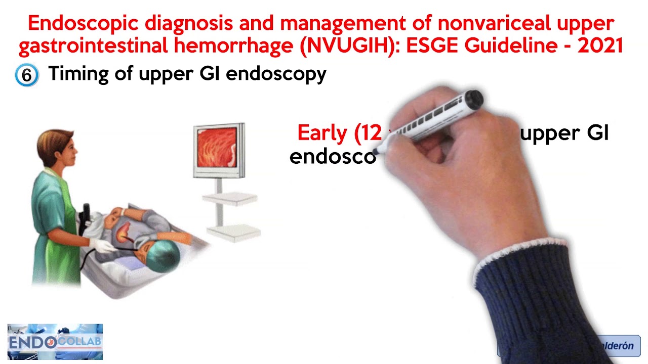 Endoscopic Management of nonvariceal upper gastrointestinal hemorrhage ...