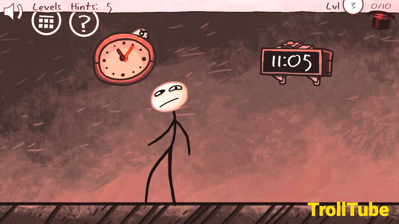 Troll Face Quest Classic Level 3 Walkthrough - YouTube