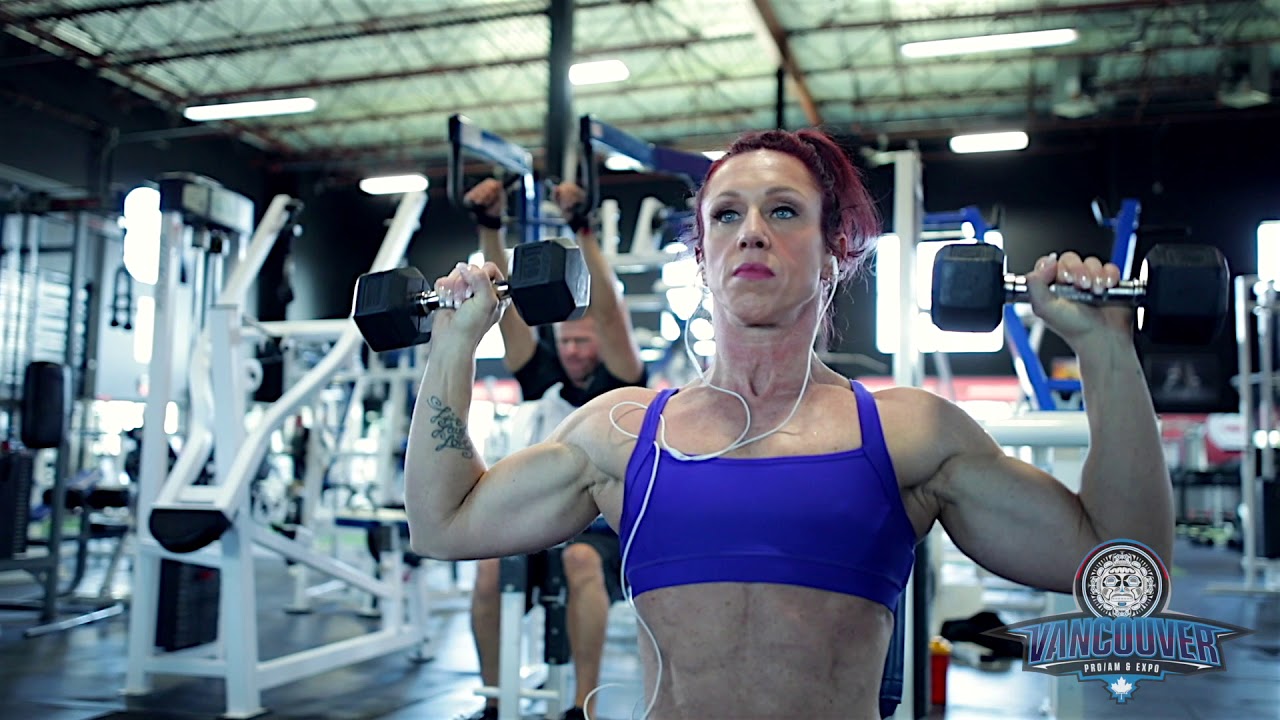 IFBB Fitness Pro Kim Scoffins - YouTube