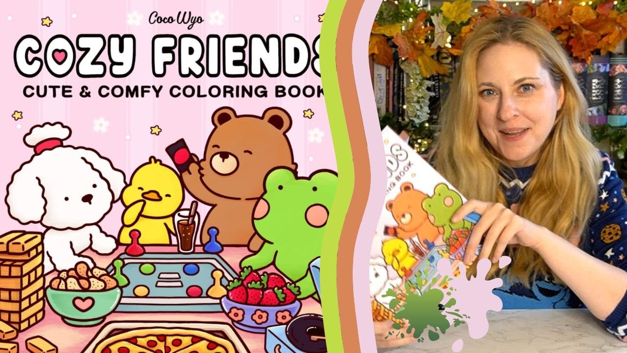 Cozy Friends von Coco Wyo | Malbuch für Erwachsene | Coloring Book ...