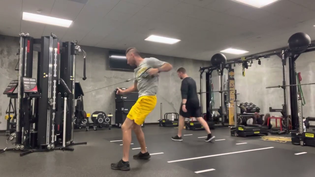 Keiser / Cable Rotational Power Row - YouTube