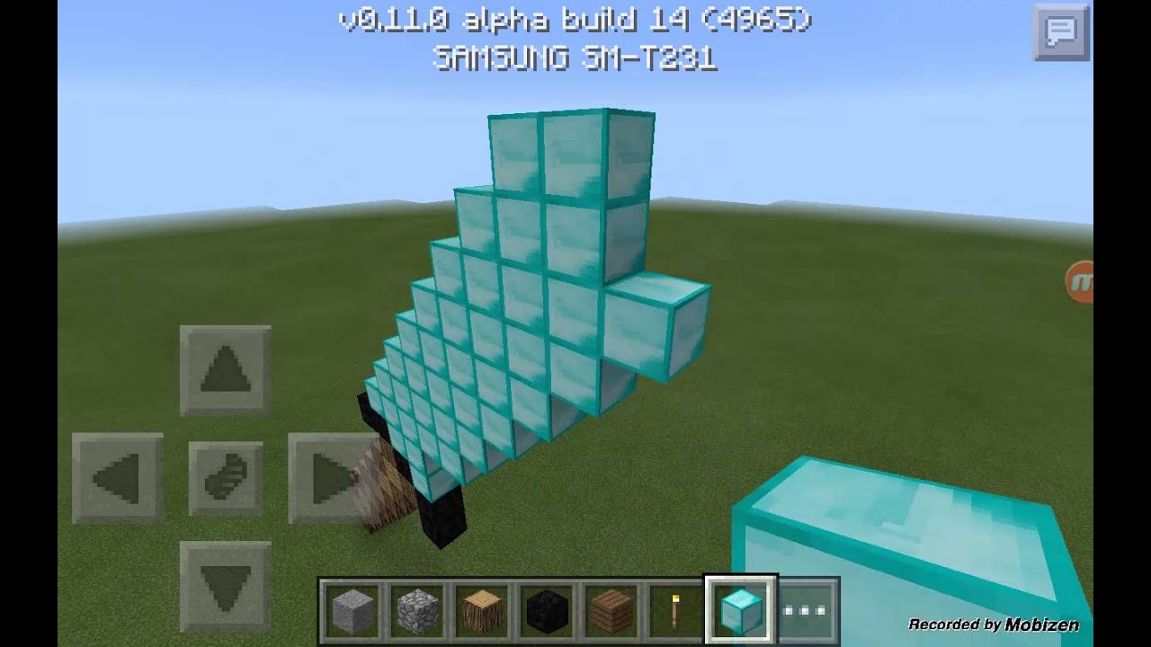 HOW To MAKE DIAMOND SWORD - YouTube