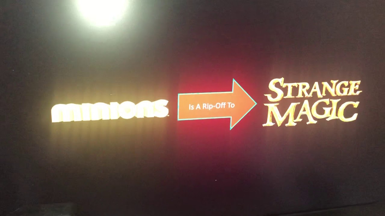 Minions Is A Ripoff To Strange Magic! - YouTube